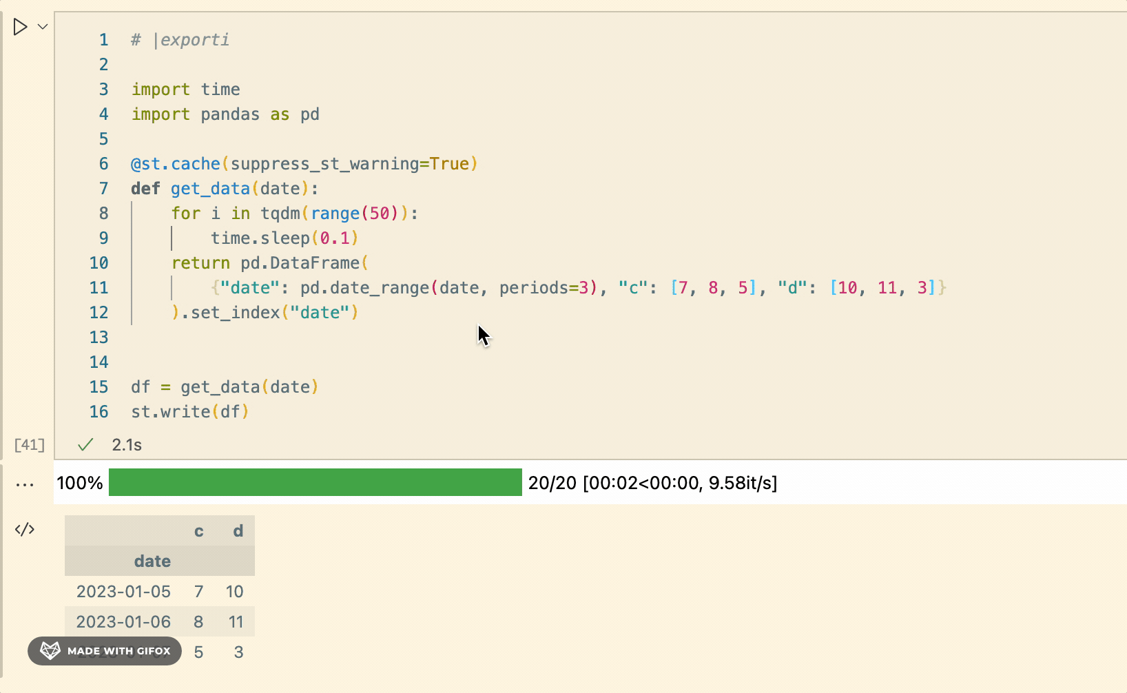 Streamlit jupyter